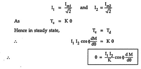 What Is Electrodynamometer Wattmeter Definition Construction