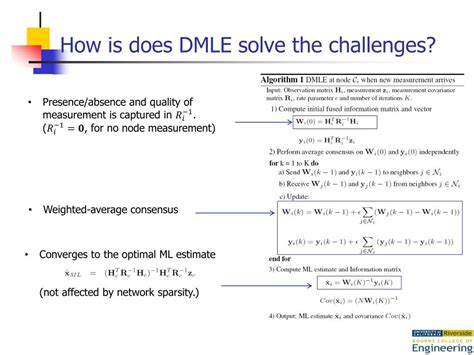 Ppt Consensus Based Distributed Estimation In Camera Networks