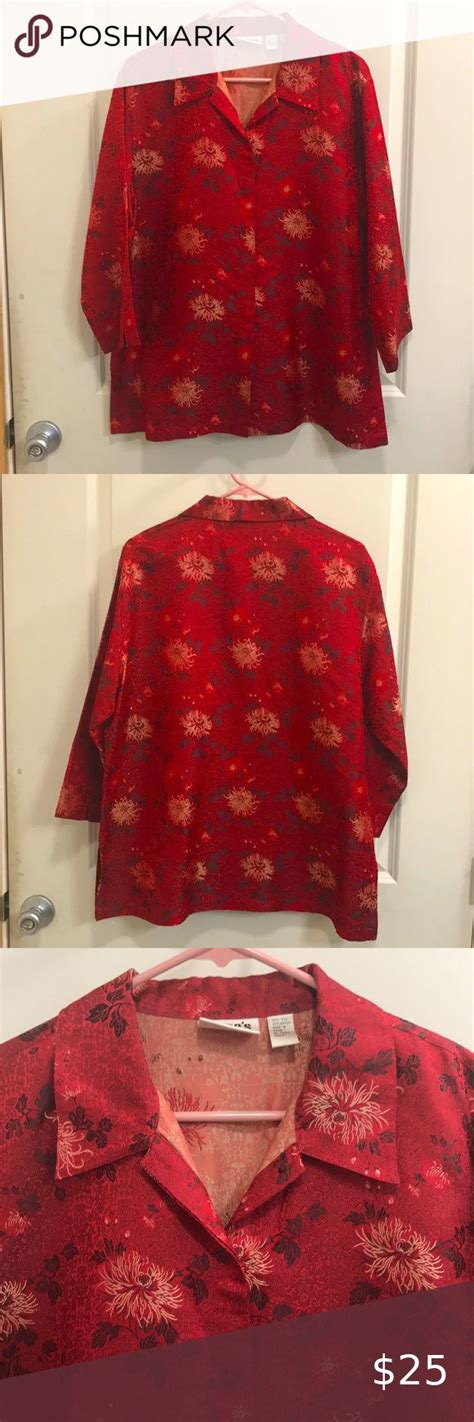 Silk Jacket With Hidden Button Placket