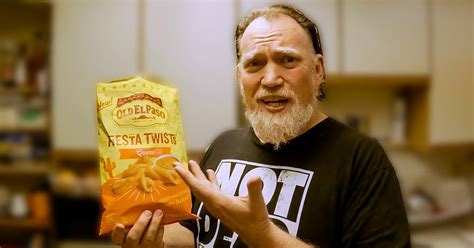 Old El Paso Fiesta Twists Queso Flavored Mouth Shredders I Tried That