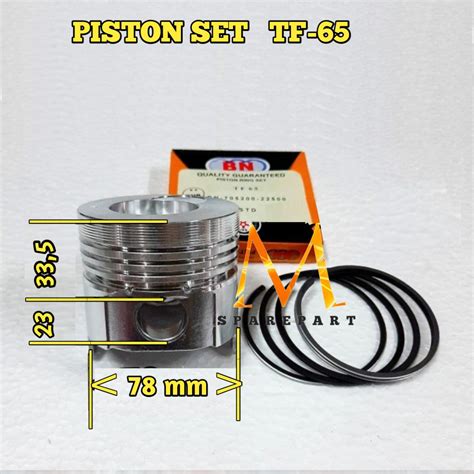 Tf Piston With Ring Seher Mesin Yanmar Tf Lazada Indonesia
