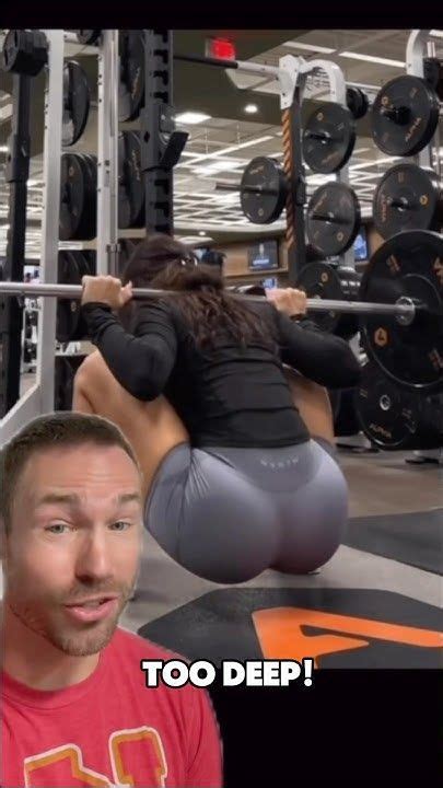 Can You Squat Too Deep🤯 Squat Workout Squats Squat Technique