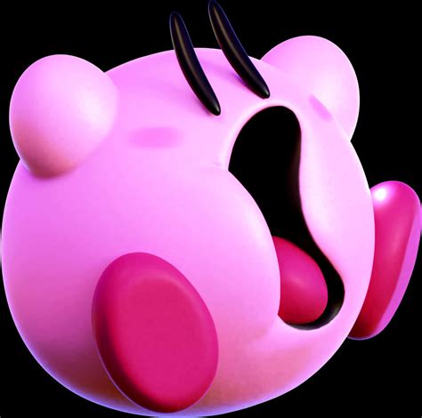 Download Pink Kirby Character Render