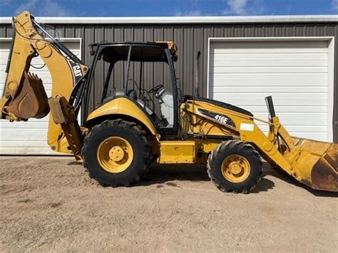 Retroexcavadoras Caterpillar 416E Usada A Buen Precio