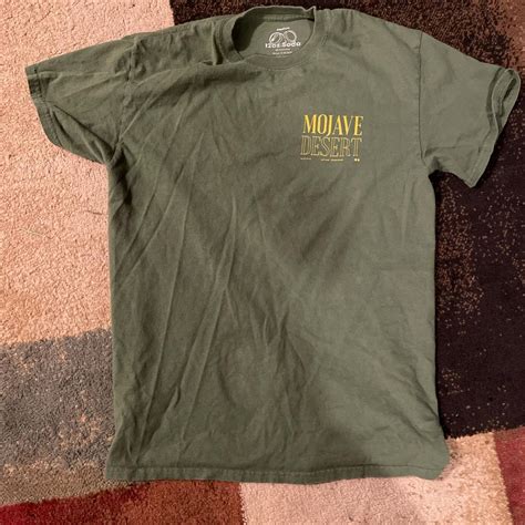 Mojave Desert Olive Green Shirt Sm Depop