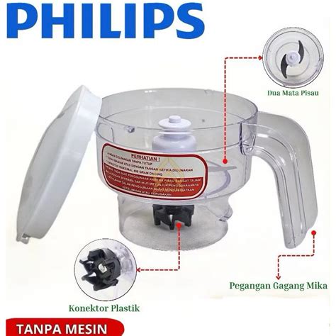 Philips Meat Choper Chopper Glasses Hr 2115 Hr 2116 Hr 2061 Hr 2071