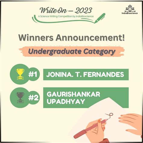 Write On—2023 Indiabioscience