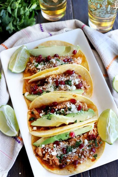 Instant Pot Chicken Tinga Tacos Cake N Knife