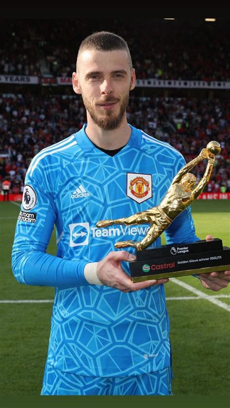 David De Gea Soccer Players Manchester Manchester United Players