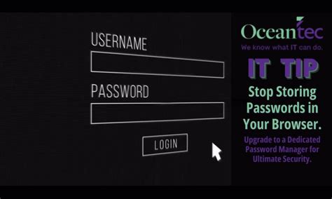 Oceantec On Linkedin Cybersecurity Passwordprotection