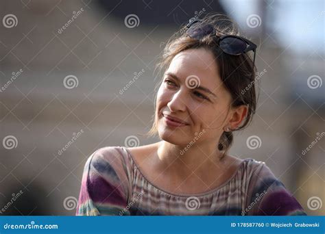 Anna Cieslak Polish Film Television And Stage Actress Editorial Image Image Of Advertisement