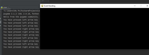 pygame 事件处理 码农参考