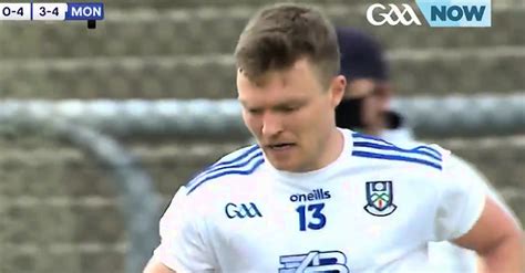 Monaghans Conor Mccarthy Provides First Half Masterclass In Ballybofey Balls Ie