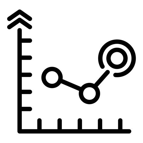 Market Forecast Chart Icon Outline Style 15906761 Vector Art At Vecteezy