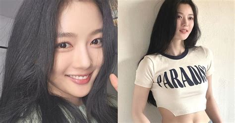 김유정 흰티청바지에도 미모 폭발아역티 완벽히 벗었다