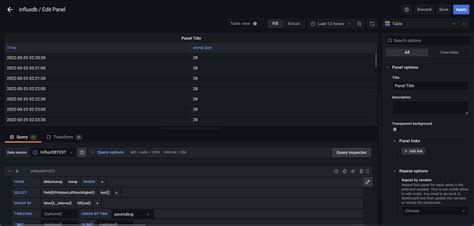 Grafana Time Series Data Is Missing A Number Field Influxdb Grafana Labs Community Forums