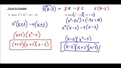 64 Factoring Polynomials Honors Algebra 2 Worksheets Library