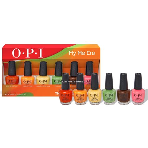 Opi My Me Era 2024 6pcs Mini Nail Polish Set 6 X 375mldcs015