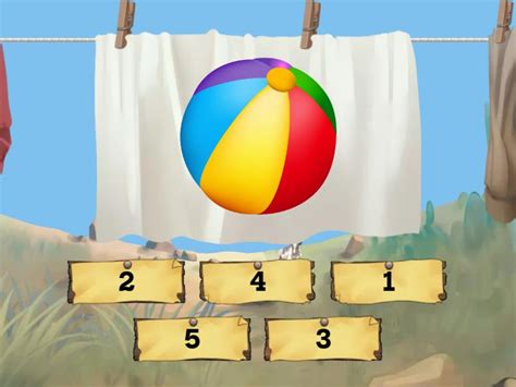 Counting Till 5 Find The Match