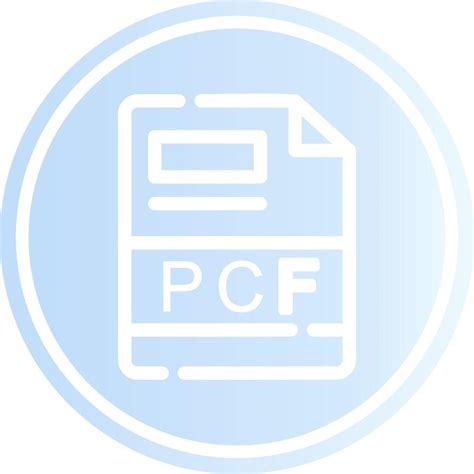 Pcf Creative Icon Design 38419962 Vector Art At Vecteezy