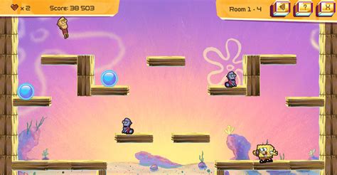 Spongebob Bubble Bros Play Online On Flash Museum 🕹️