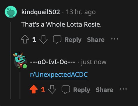 Whole Lotta Rosie Runexpectedacdc