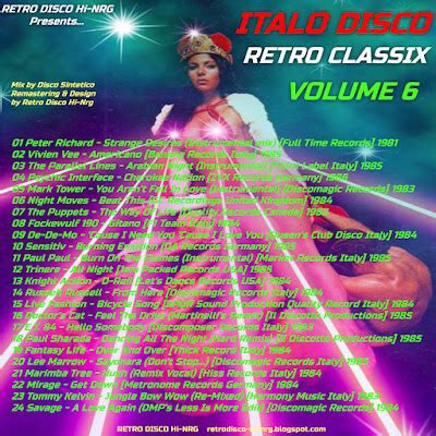 RETRO DISCO HI NRG ITALO DISCO RETRO CLASSIX VOL Non Stop S Hits Mix Various Artists