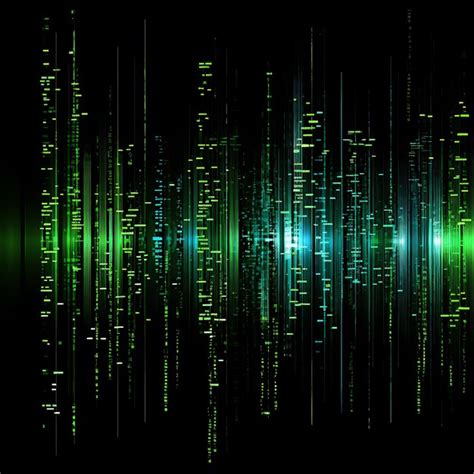 Premium Ai Image Hacking Borderline Design Neon Lines Style Binary Code Desig Y2k Shapes Neon