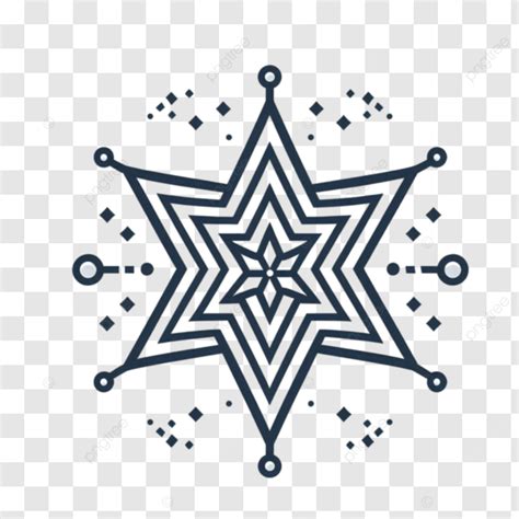 A Estrela De Seis Pontas De Luz PNG Estrela Clipart Estrela De