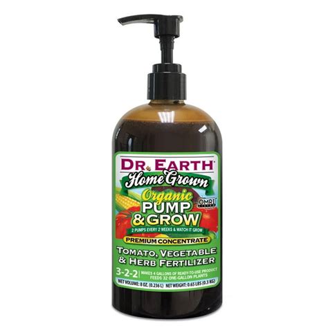 Dr Earth Home Grown Tomato Veg And Herb Liquid Fertilizer 3 2 2
