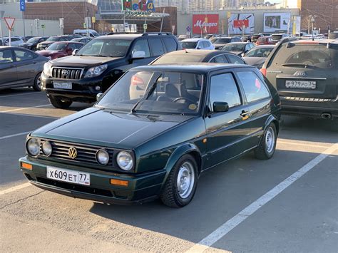 Колеса от жигули (лады) на гольф 2 — Volkswagen Golf Mk2, 1,6 л, 1989 ...