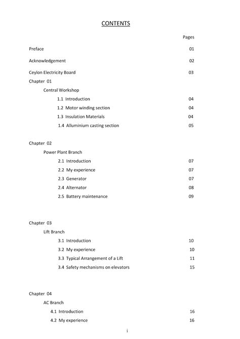 Indutrial Training Reports Industrial Training Reports 1 Electrical