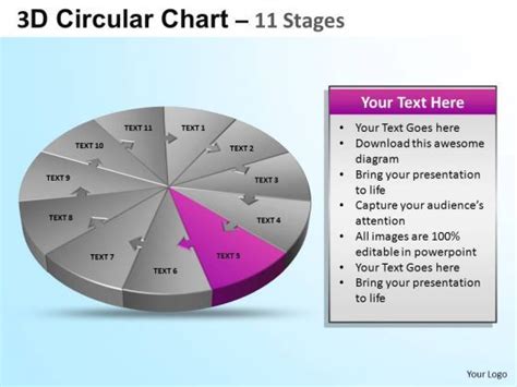PowerPoint Backgrounds Marketing Circular Ppt Design