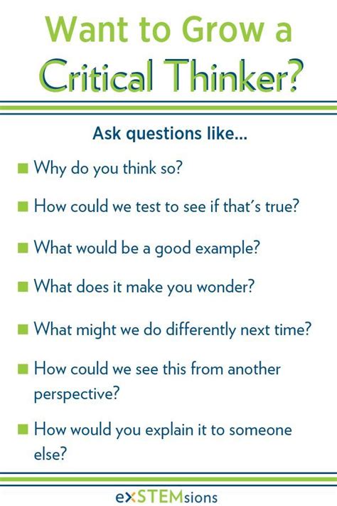 Critical Thinking Questions And Answers