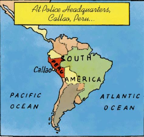 Tintin Prisioners Of The Sun South America Map R Mapporn