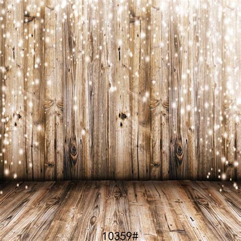 SJOLOON 8x8ft Rustic Backdrop Wood Photography Backdrop Vinyl Photo