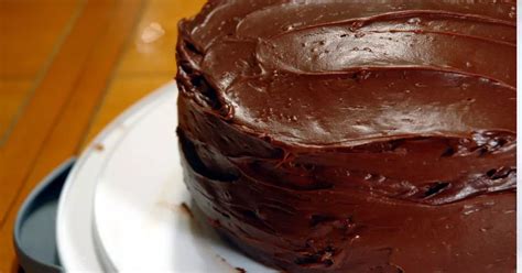 Bolo De Cenoura Cobertura De Chocolate
