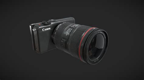 Canon Eos M100 3d Model By Ubbe [db4cf8d] Sketchfab