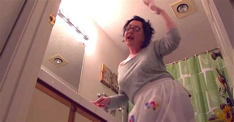 They Sneak Up On Grandma In The Bathroom When They Catch Her In The