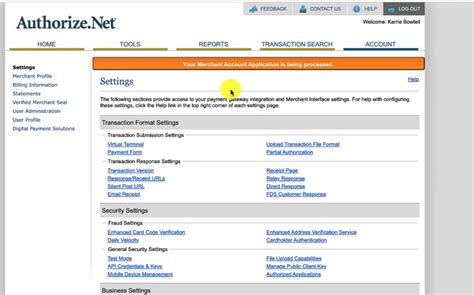 Connecting Authorize Net Merchant Account Tiny Brander LLC Knowledge Base