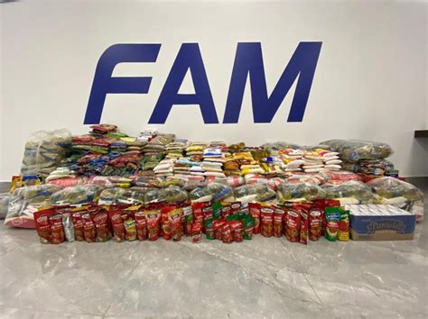 Fam Arrecada Mais De 1 Tonelada De Alimentos Em Drive Thru Solidário