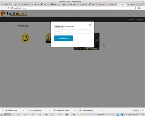 Responsive Image Gallery Application Project In Php With Source Code And Report Download
