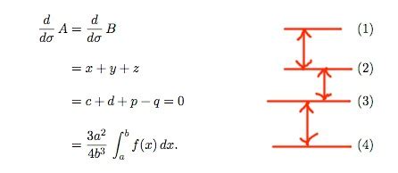 Math Mode How To Make Vertical Spacings Evenly Distributed In Aligned