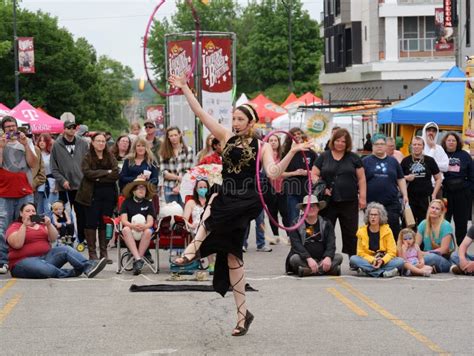 17th Annual Lawrence Busker Festival Downtown Editorial Photo Image Of Fire Culture 383452926