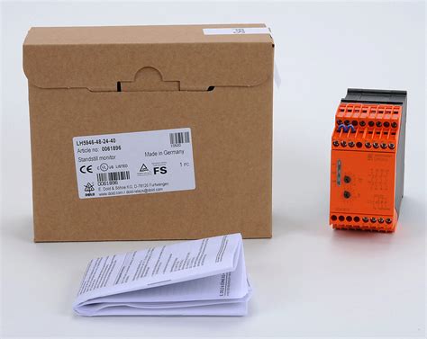 LH5946-48-24-40 | Safety Relay: motor standstill monitoring, 24 VDC (PN ...