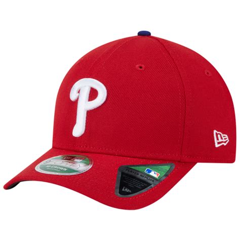 New Era Mens Philadelphia Phillies Phillies Player Replica 9forty Cap In Redwhite Modesens