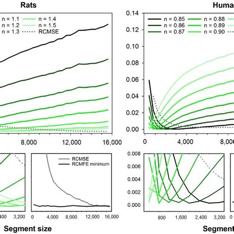 Mean Squared Errors Of Mfe As A Function Of The Segment Size The Download Scientific Diagram