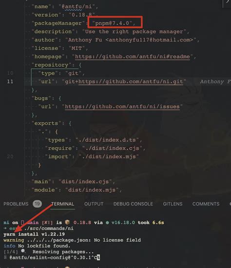 Bug Ni S Package Is Wrong Issue Antfu Collective Ni Github
