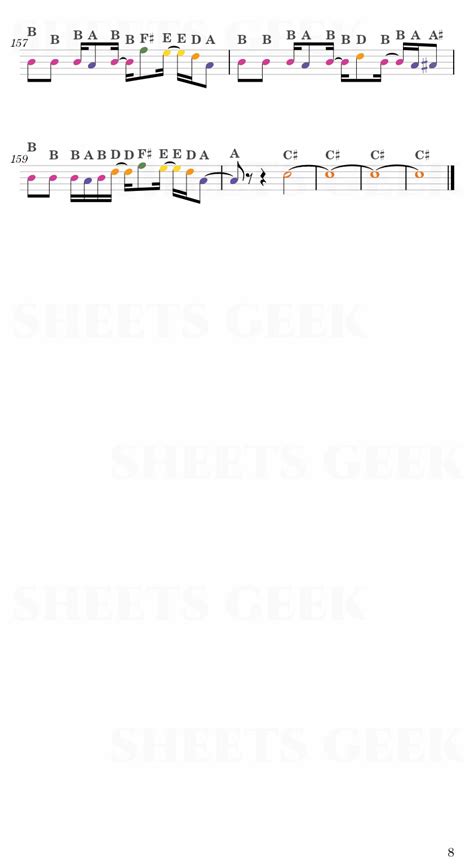 Giorno S Theme Jojo S Bizarre Adventure Easy Sheet Music