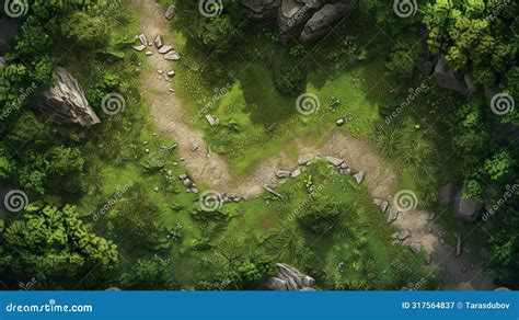 RPG Battle Map Hobby Roleplaying AI Generated Stock Illustration Illustration Of Battlemap